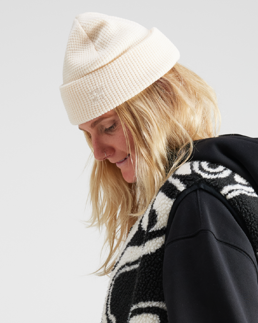 WAFFLE BEANIE CREAM – Yuki Threads